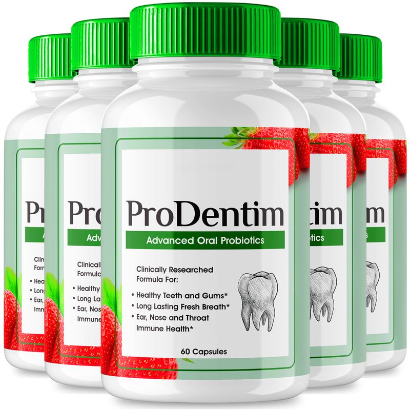 (5 Pack) Prodentim for Gums and Teeth Health Prodentim Dental Formula ...