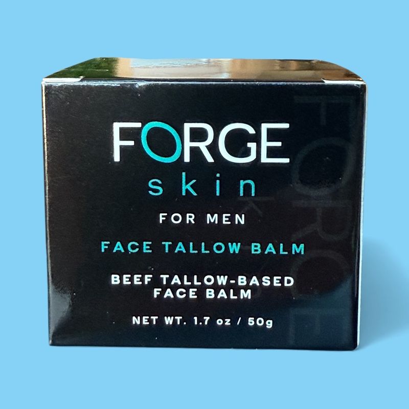 FORGE SKIN for Men Face Tallow Balm 50g Beef Tallow Hydrating Face ...