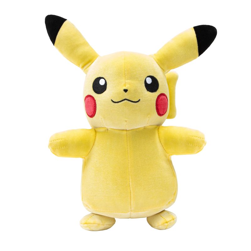 Pokémon Pikachu Select Velvet Plush - 8-Inch Pikachu Plush with Unique ...