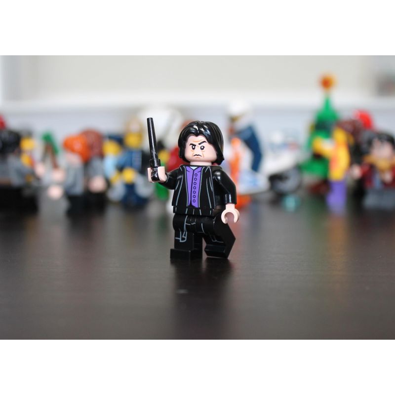 LEGO 2018 Harry Potter Minifigure - Severus Snape (with Black Wand and ...