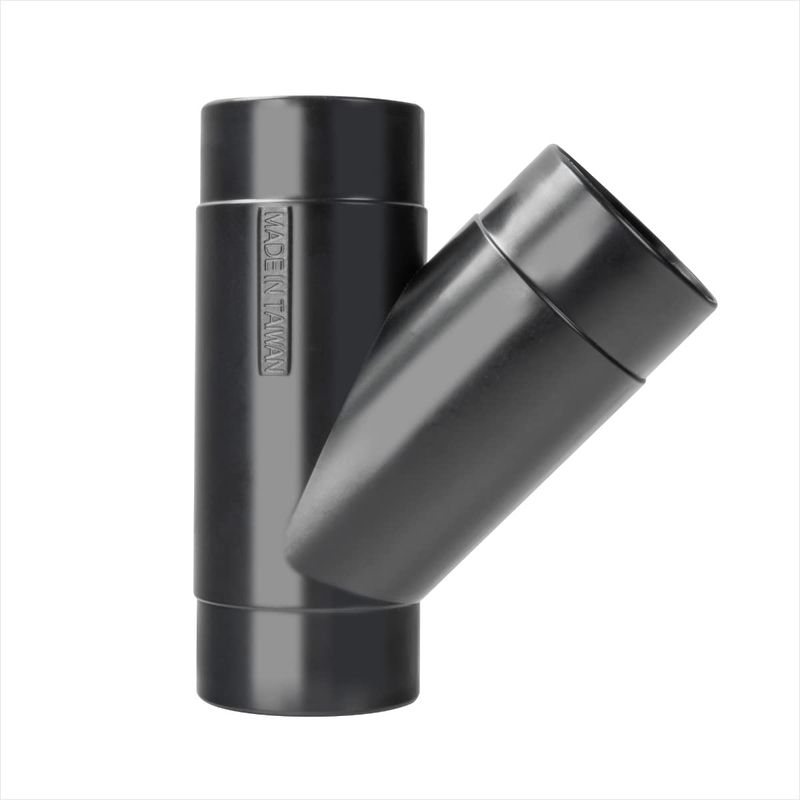 POWERTEC 2-1/2 Inch Y Fitting for 4 Inch Dust Collection Hose, 2 1/2 ...
