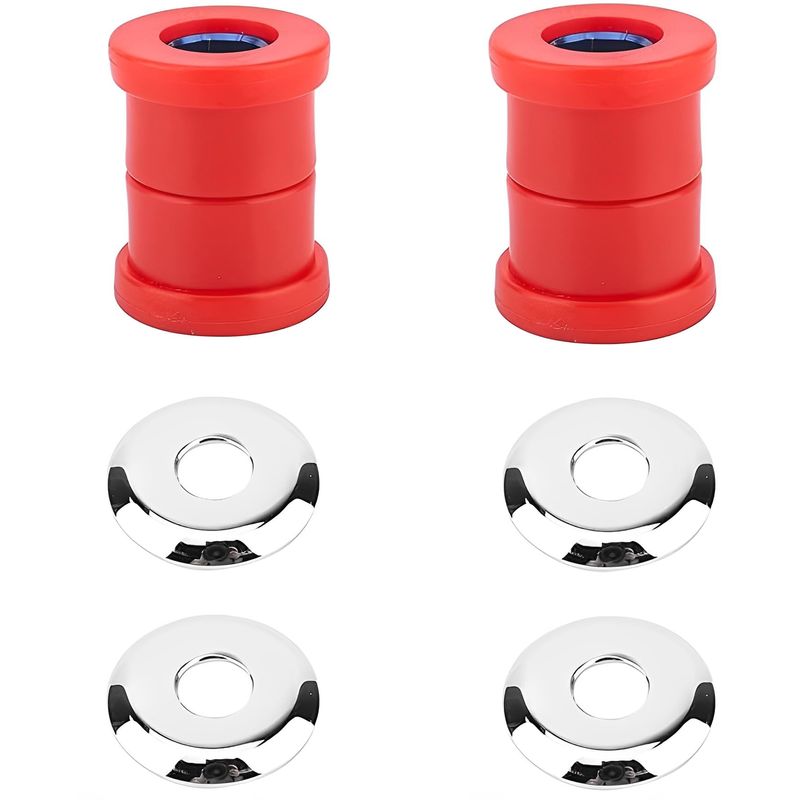 Harley Polyurethane Handlebar Riser Bushings Compatible with Harley Davidson Big Twin 1973-2018 ...