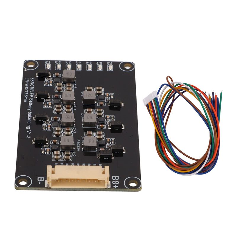 8S 1.2A Capacitor Active Equalizer Balancer BMS Balancer Inductive Balance Lithium Battery ...