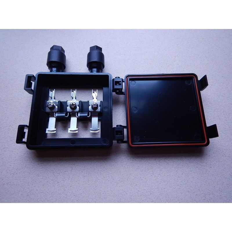 One(1) Solar panel junction box solar cells diy 3x6 6x6 waterproof 10 ...