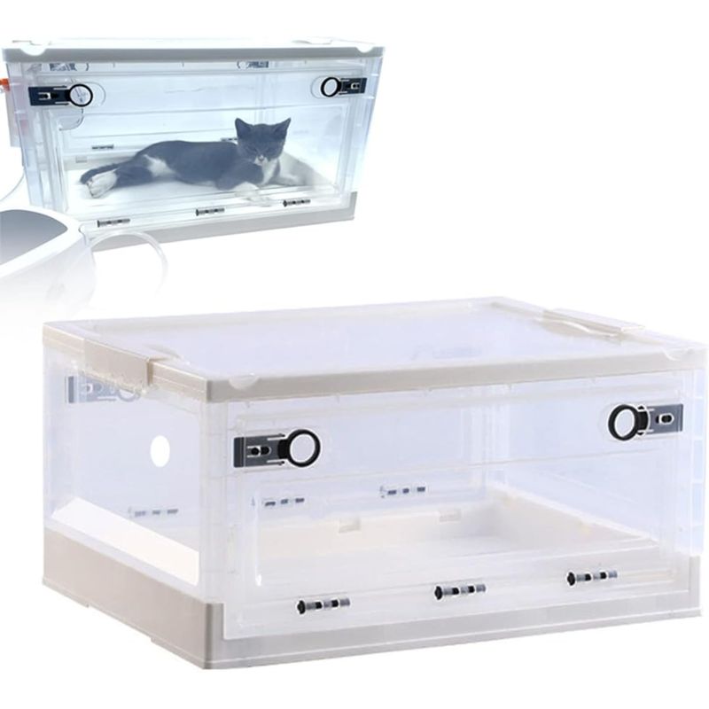 Nebulizer Box, Pet Oxygen Box, Pet Dog Cat Animal Oxygen ICU Cage ...