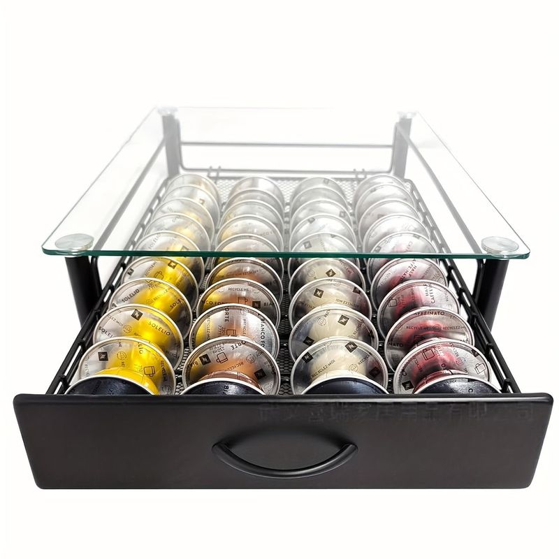 Coffee Capsule Storage Drawer Storage Capsule Holder Capsule Storage ...