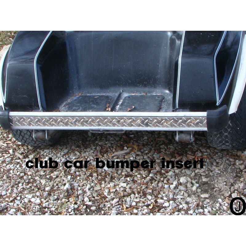 Club Car Ds Diamond Plate Rear Bumper Insert - Online Marketplace ...