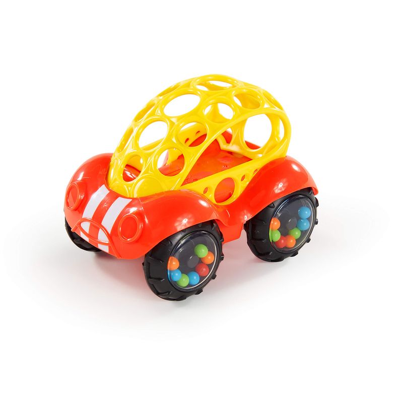 Bright Starts, Oball Toy Car with Rattle Yellow Red - Online ...