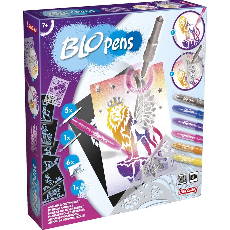 Blopens Sprühstifteset Fantasietiere, Transparent/Grün - Online ...