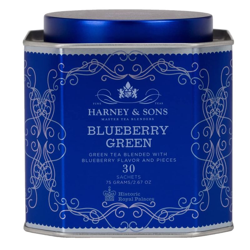 Harney & Sons Blueberry Green Tea | 30 sachets, Historic Royal Palaces ...