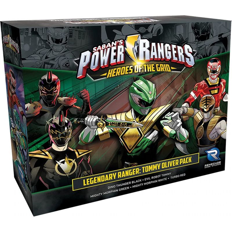 Renegade Game Studios Power Rangers: Heroes of The Grid: Legendary ...