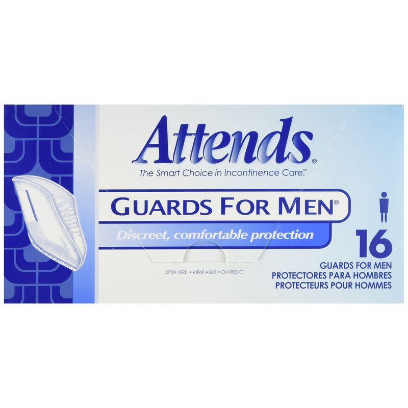 Attends Guards for Men, Box/16 - Online Marketplace - EveryMarket