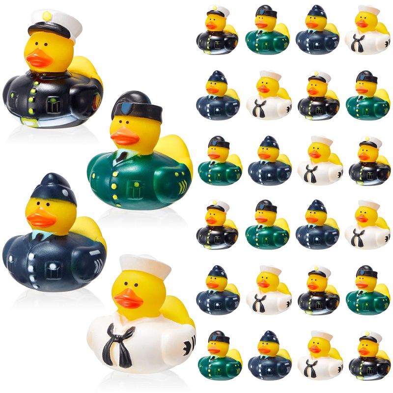 Deekin 2.17 Inches Military Ducks Uniform Armed Forces Rubber Ducks ...