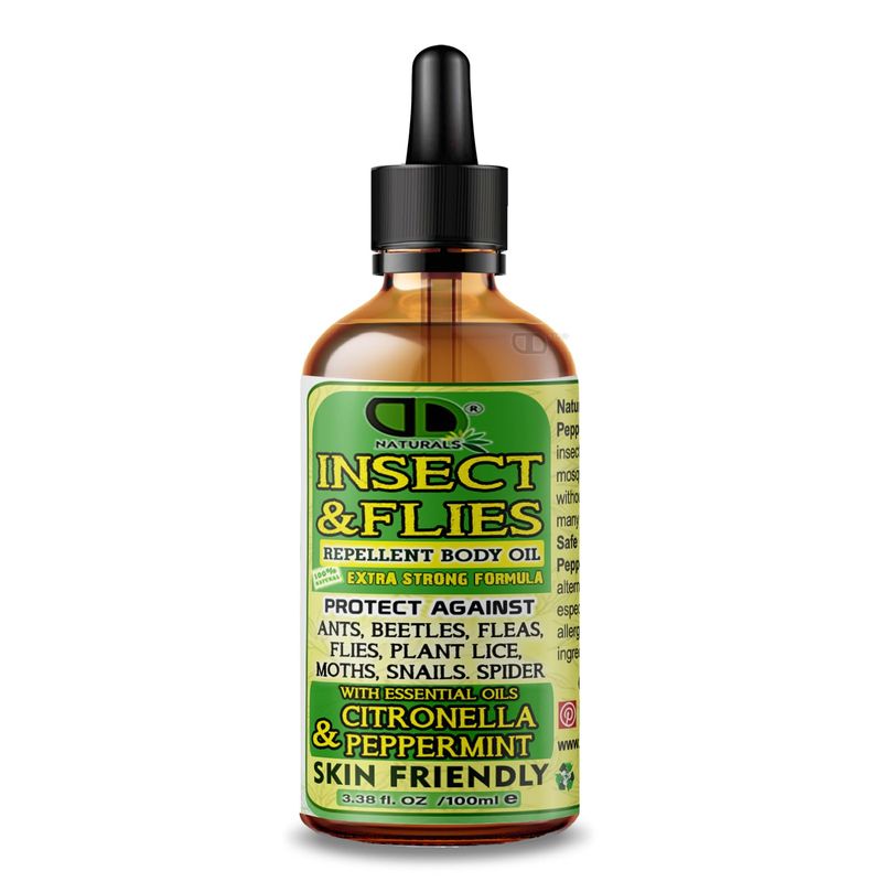 Mosquito Repellent, Insect Repellent, Fly & Tick Repellent Body Oil ...
