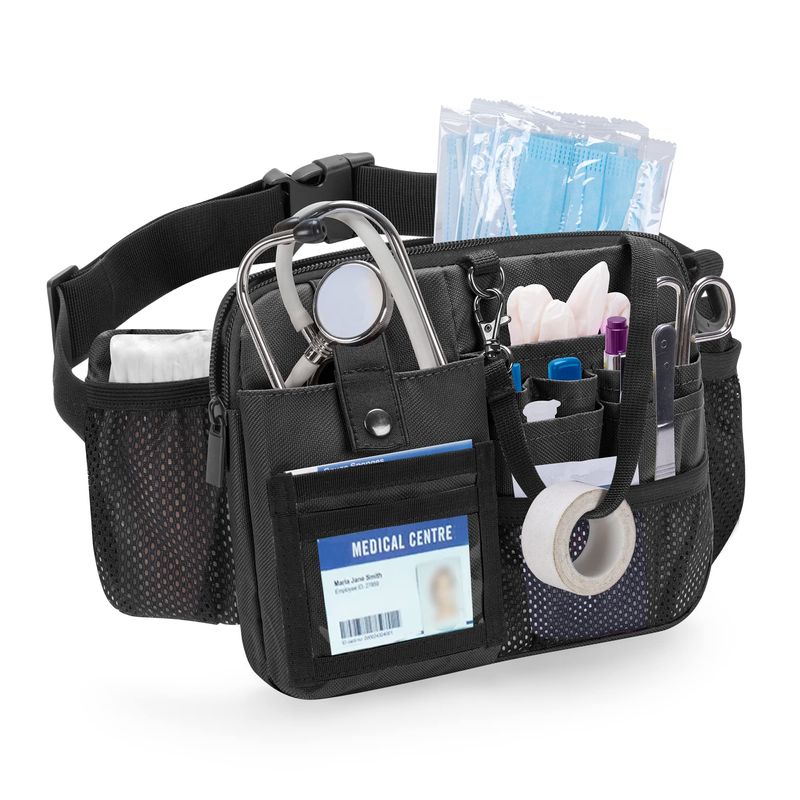 Damero Nurse Pouch, Fanny Pouch, For Work, Apron Bag, Sit, Nurse Pouch ...