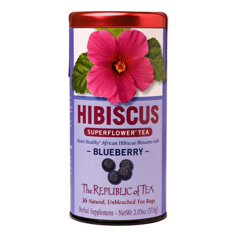 The Republic of Tea Blueberry Hibiscus, 36-Count - Online Marketplace ...