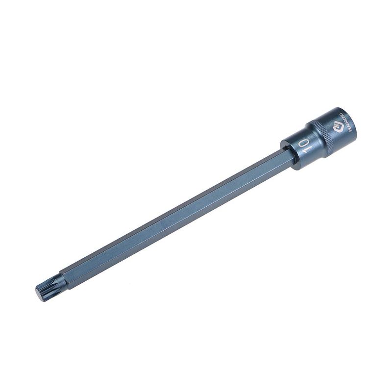 sourcing map 1/2" Drive x M10 (10mm) Triple Square Spline Bit Socket ...