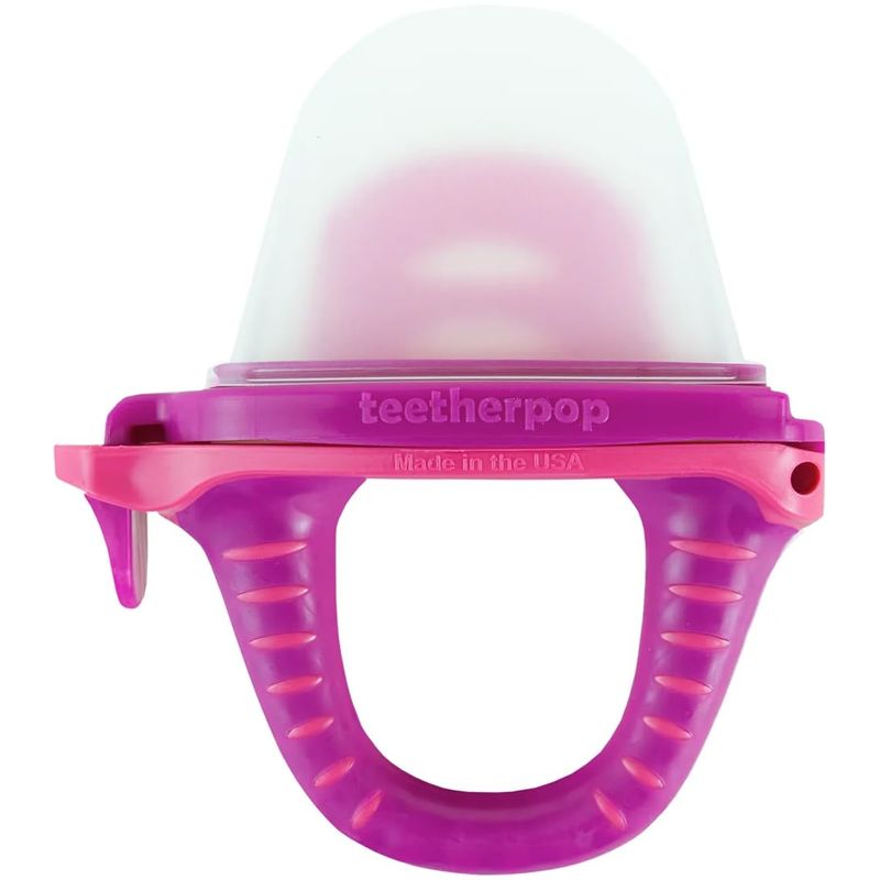 Teetherpop Fillable Silicone Teether for Babies – Breastmilk Popsicle ...