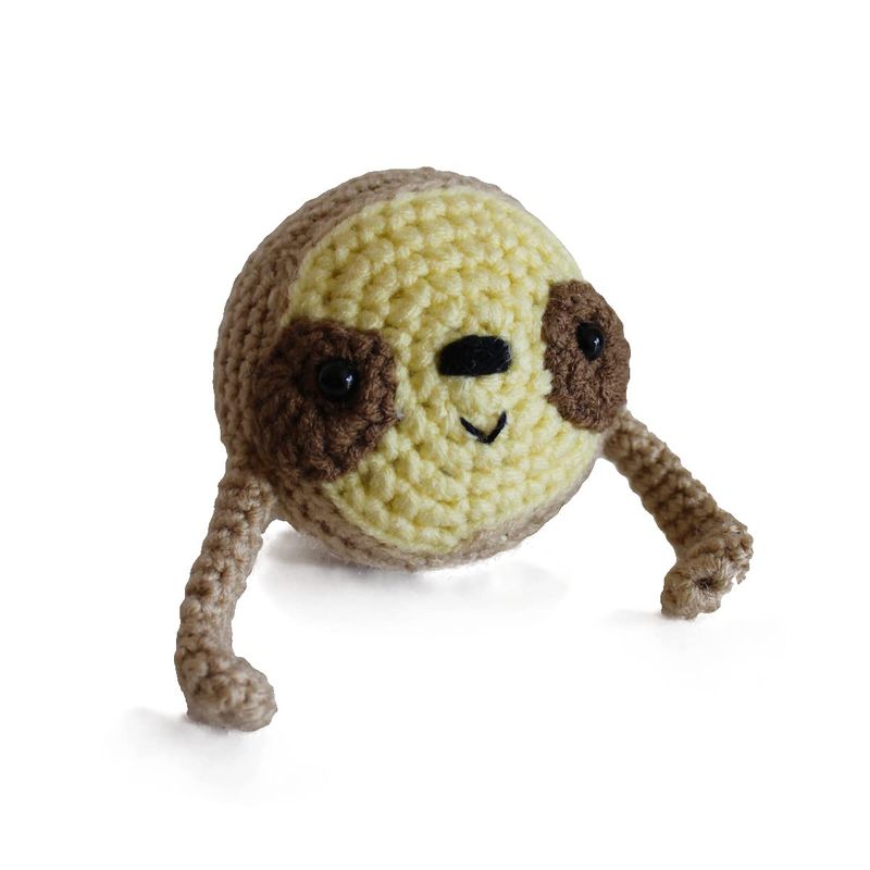 Geekirumi! handmade crochet amigurumi sloth stress ball - Squeeze ...