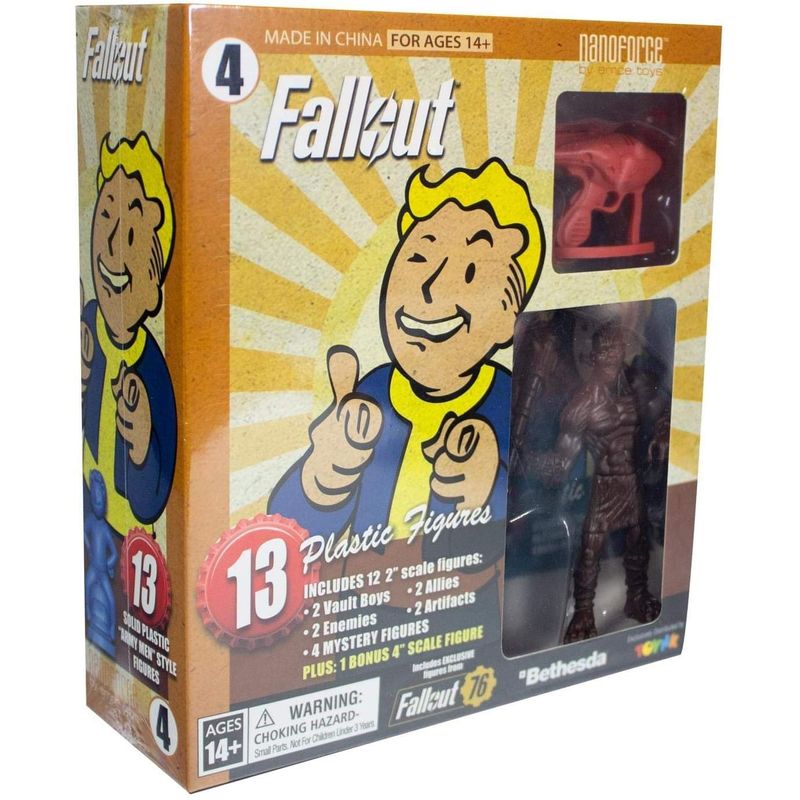 Toynk Fallout Nanoforce Series 1 Army Builder Figure Collection - Boxed ...