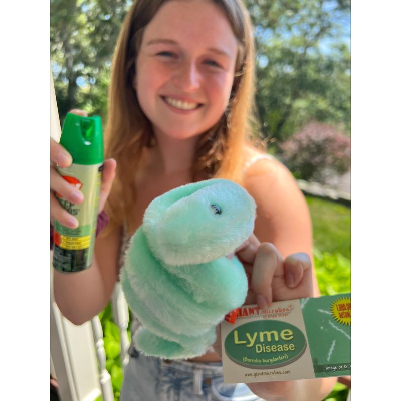 GIANTmicrobes Lyme Disease Plush – Learn About This Tick borne Disease ...