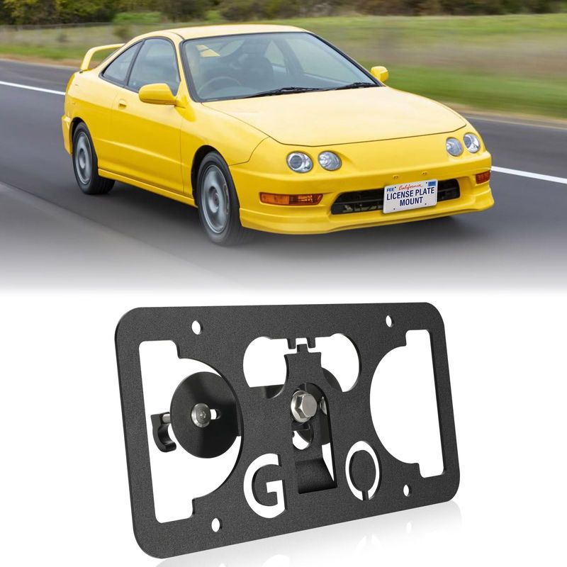 Front Bumper License Plate Mount Compatible with Acura Integra 2023 ...
