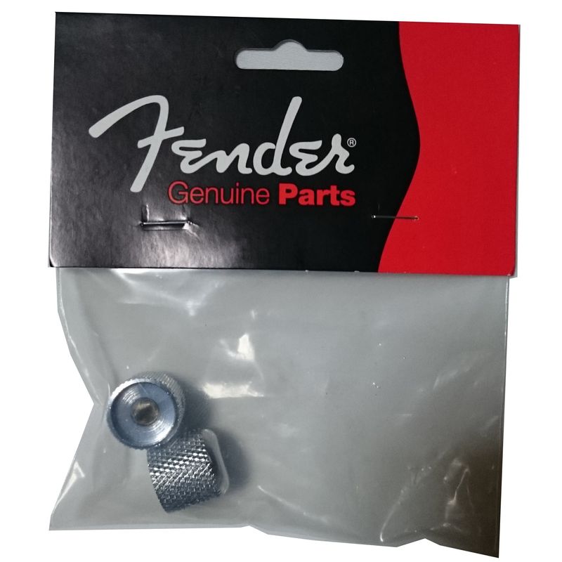 Fender USA Genuine Parts Fender Telecaster Precision Bass Dome Knobs (Chome) 0992056000 ...