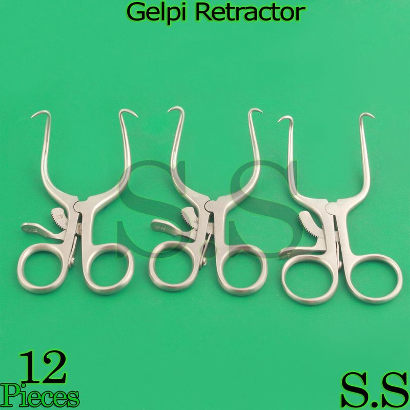 12 Pieces of Pediatric Gelpi Retractor 3.5" Surgical Instruments ...