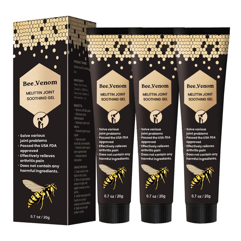 Honey Bee Joint and Bone Cream,20g Bees Ve_nom Cream,Bee Ve_nom Gel for Arthritis, Neck, Waist ...