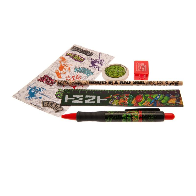 Ninja Turtles ThumbsUP TMNT 6-Piece Writing Set with Ballpoint Pen ...