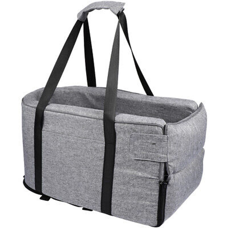 Center Console Dog Car Seat Pet Bed with Handles for Medium Dogs Travel ...