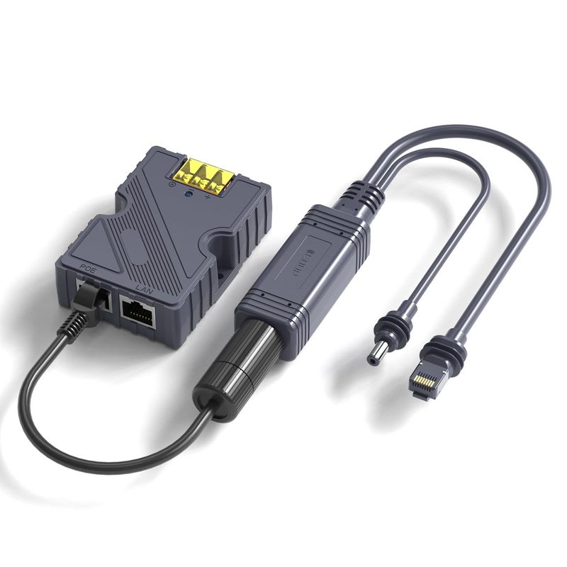 EDUP Starlink Mini PoE Injector & Splitter, 150W Power GigE with Surge ...