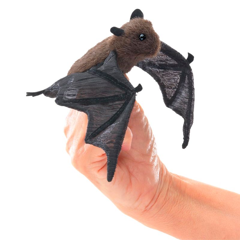 Folkmanis Mini Bat Finger Puppet - Online Marketplace - EveryMarket