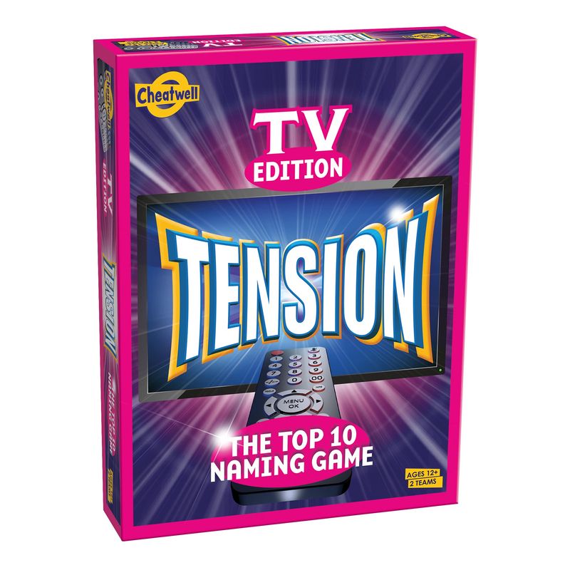Tension TV Edition - The Top 10 Naming Game - Party Game For Ages 12 ...