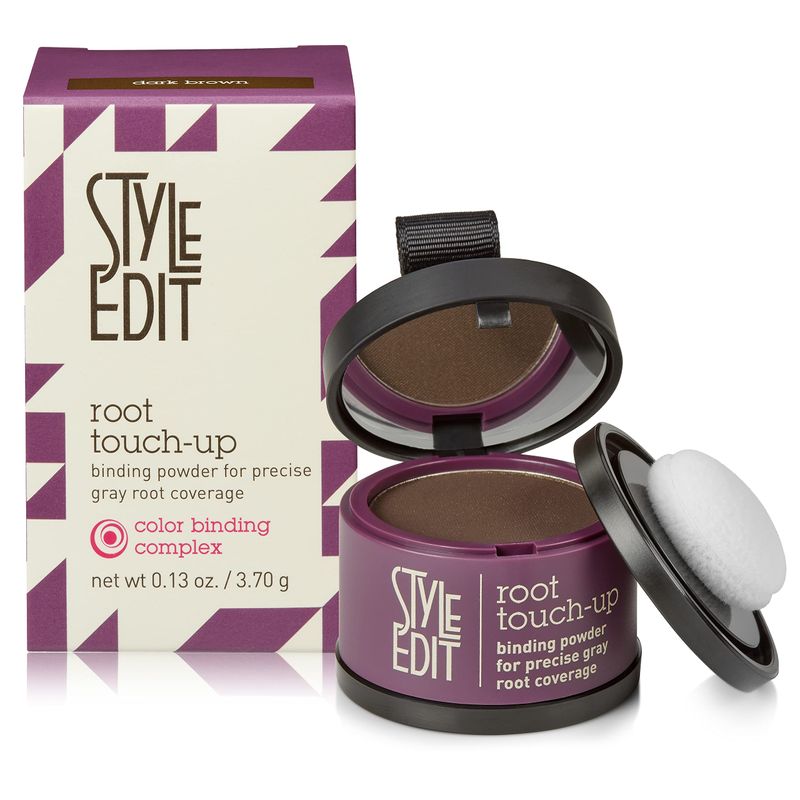 Root Touch Up Powder for Dark Brown Hair by Style Edit | Cover Up Hair ...