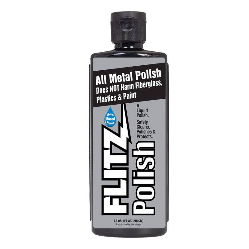 Flitz Multi-Purpose Polish and Cleaner Liquid for Metal, Plastic ...