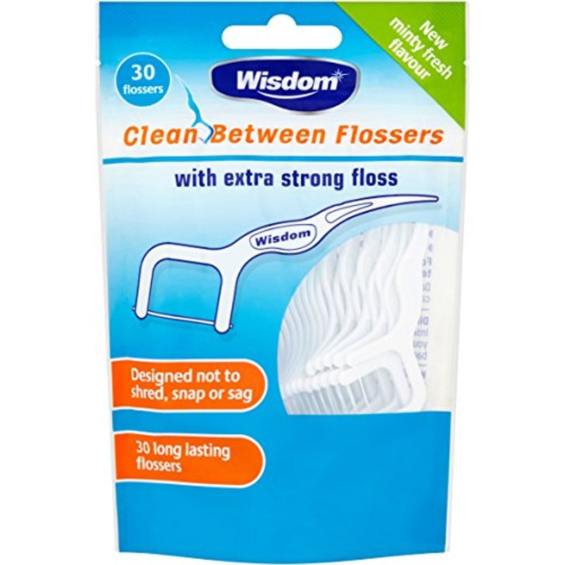 5 x Wisdom Clean Between Flossers 30 Pack - Online Marketplace ...