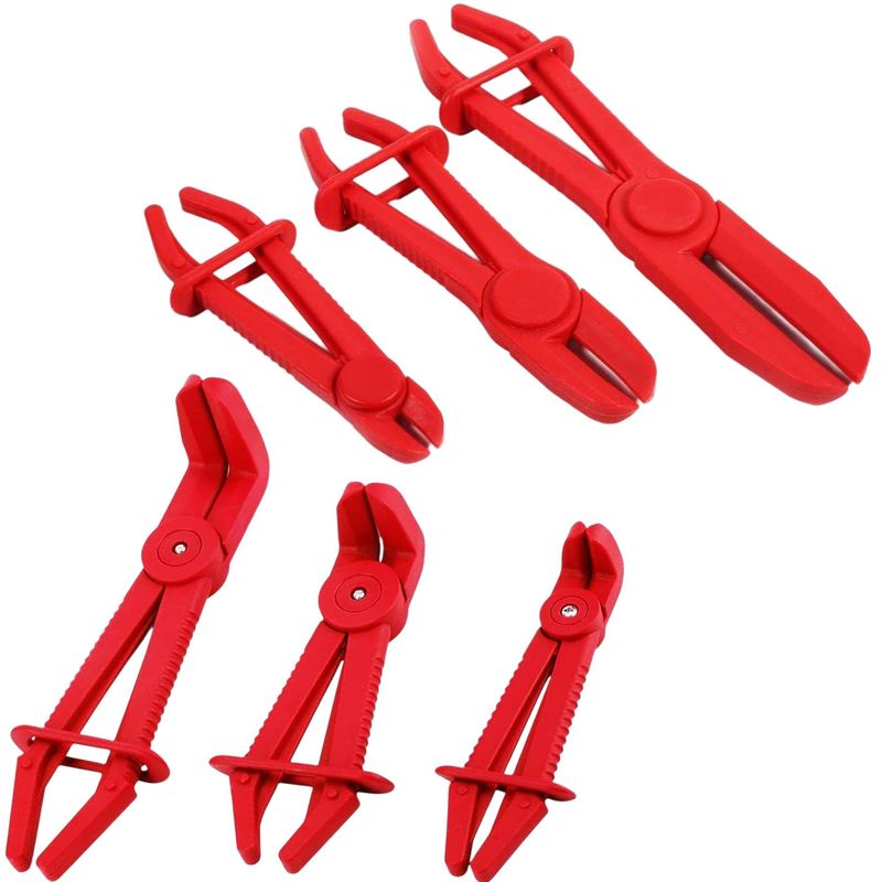 Gavit Hose Clamp Pliers, Hose Clips, Set of 6, Hose Clamps, Hose Pliers ...