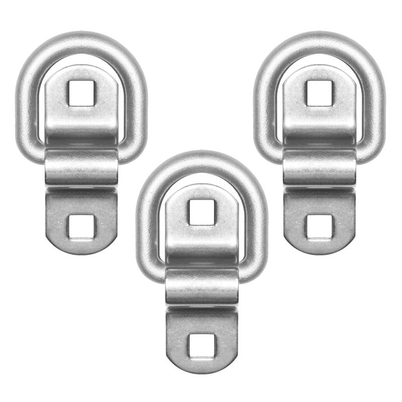 Stainless Steel Tie Down, Surface Mount D-Ring 6,000 lb. Capacity ...