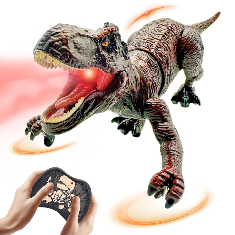 Remote Control Dinosaur Toys for Kids 3-5, 5-7, 8-12, 10-12, Electronic ...