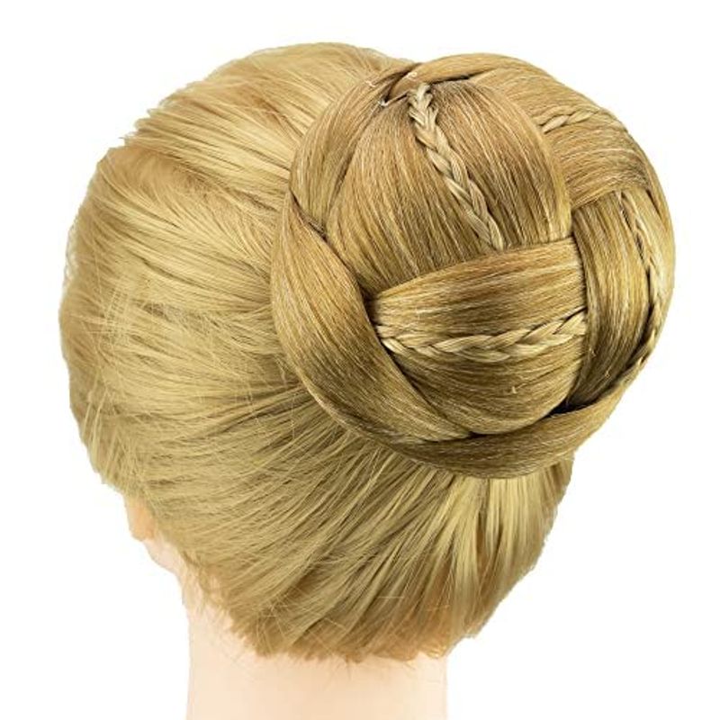 IMISSU Braided Chignon Dancer Hair Cover Donut Hairpieces Scrunchies ...