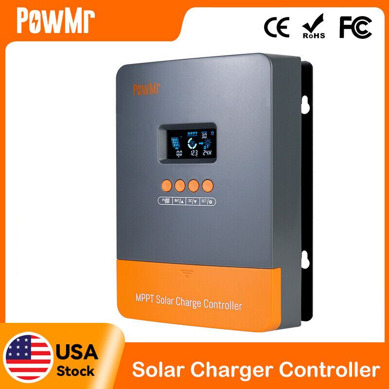 60Amp MPPT Solar Charger Controller 12V/24V/36V/48V Auto Solar Panel Regulator - Online ...