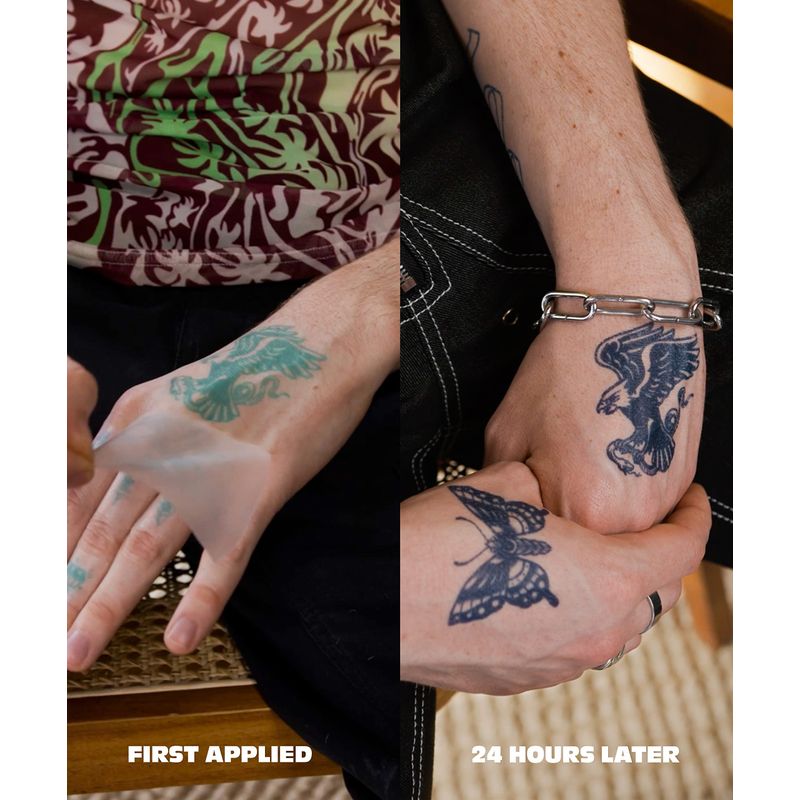 Inkbox Temporary Tattoo of Quote, Realistic, Semi-Permanent and Long ...