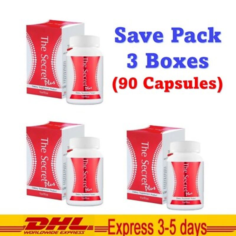 3x Verena The Secret Plus Fiber Shape Slim Natural Herb Dietary ...