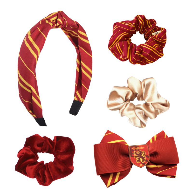 Harry Potter Girls Gryffindor Design Hair Accessories Includes Hair ...