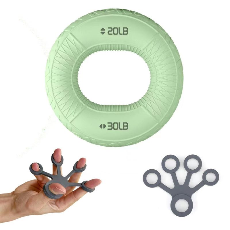 MEGVOYA Hand Grip, Strength Training, Set of 5 Stiffness Levels ...