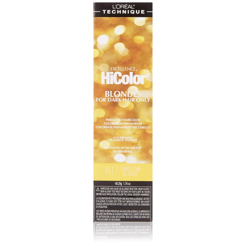 L'oreal Paris Excellence Hicolor Permanent Hair Color, Sandstone Blonde ...
