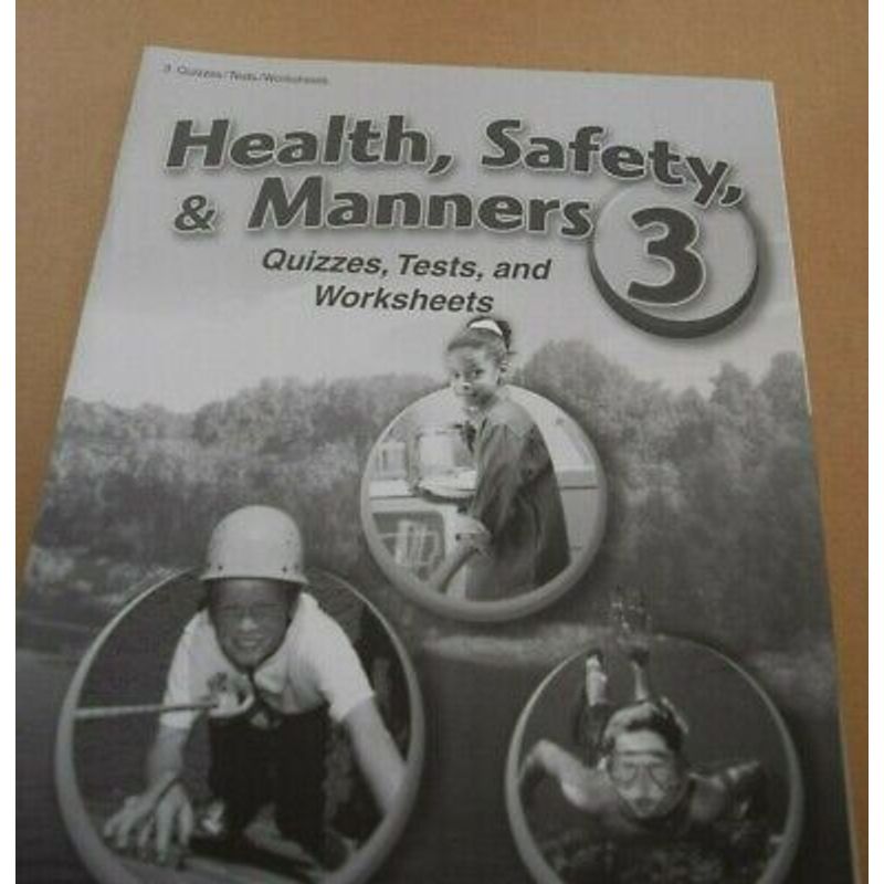Abeka Health Safety & Manners 2 Quizzes/Tests/Worksheets NEW - Online ...