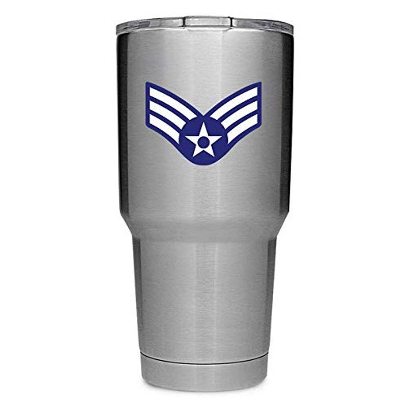DHDM Designs USAF E4 SRA Senior Airman Air Force 3-Inch Rank 2-Pack ...