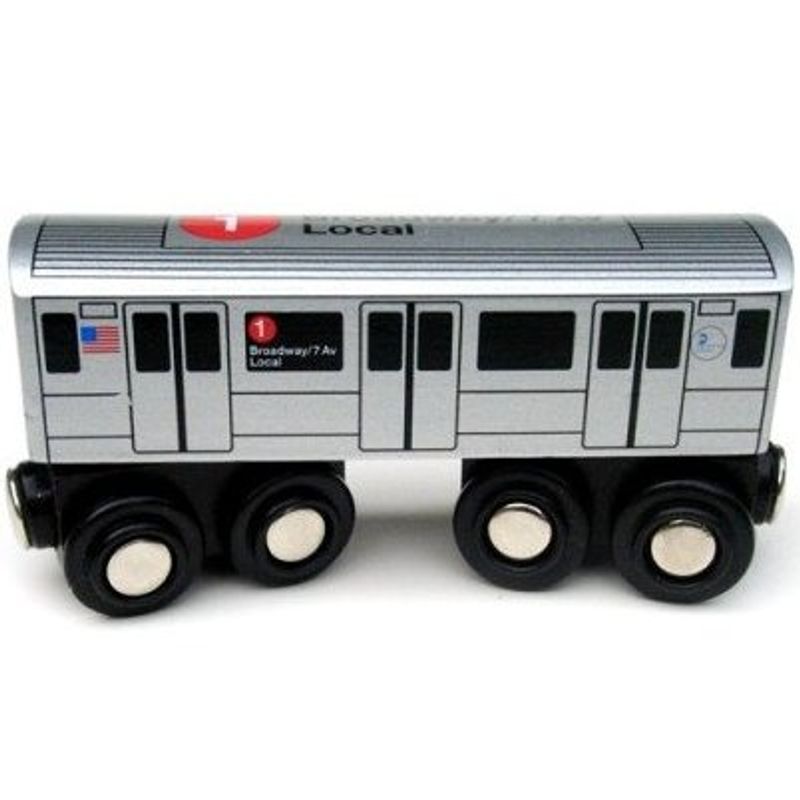 MUNI PALS Munipals New York City Subway Wooden Railway (A Division/IRT ...